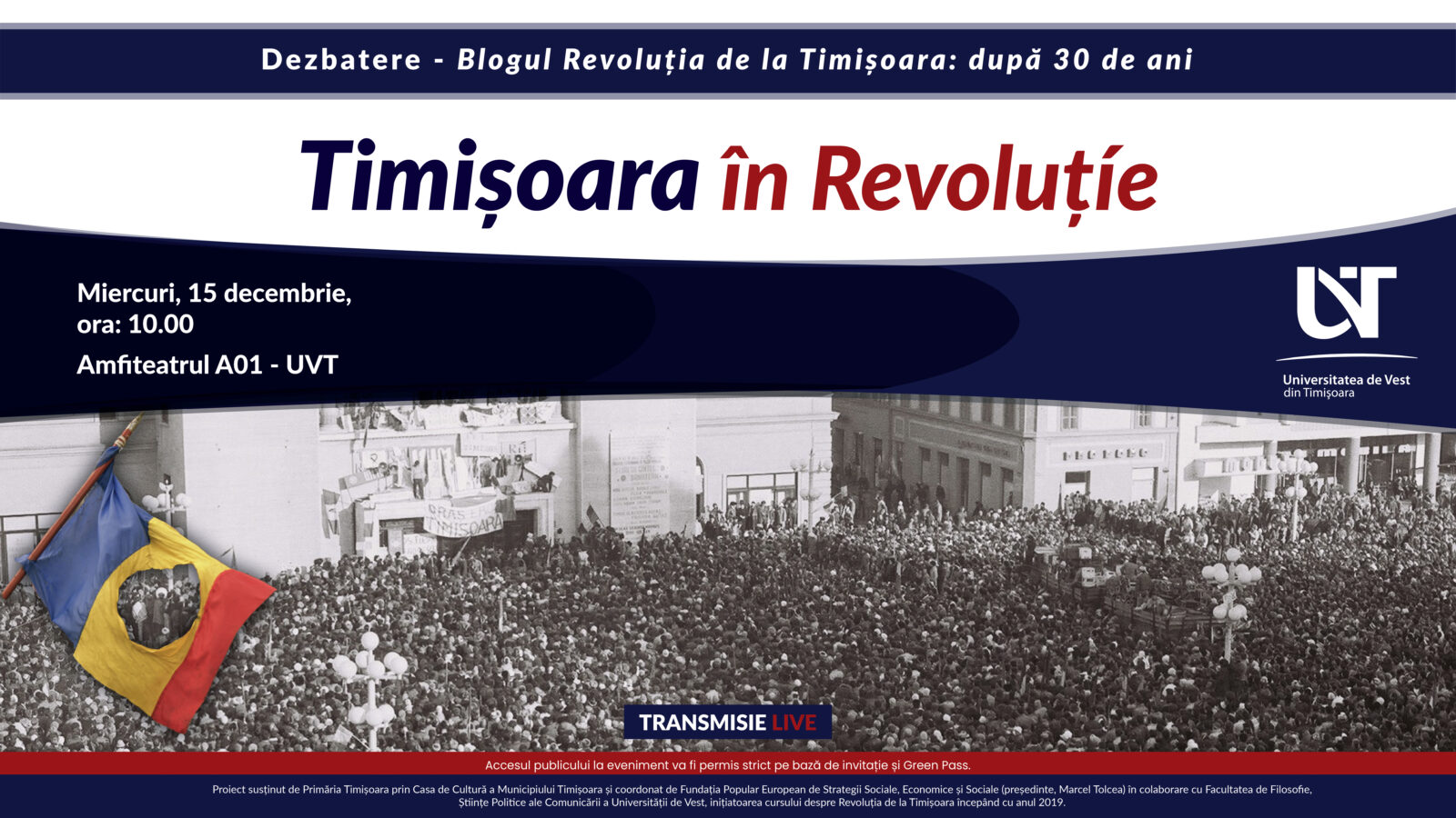 „Timișoara în Revoluție” - UVT