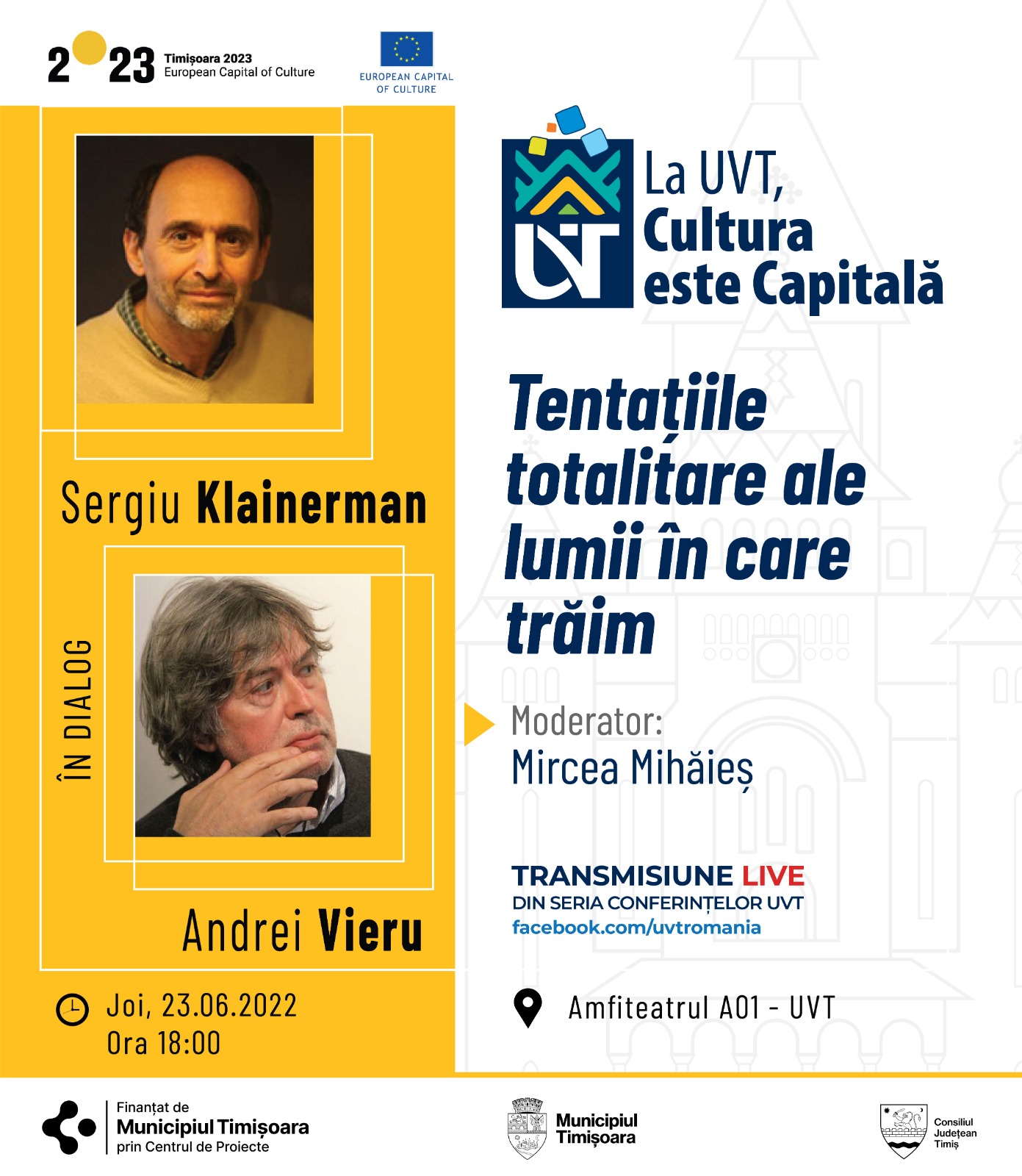 Pianist Andrei Vieru and mathematician Sergiu Klainerman, in dialogue ...