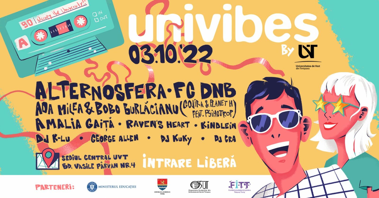 Cea mai mare petrecere a toamnei: UNIVIBES by UVT - UVT