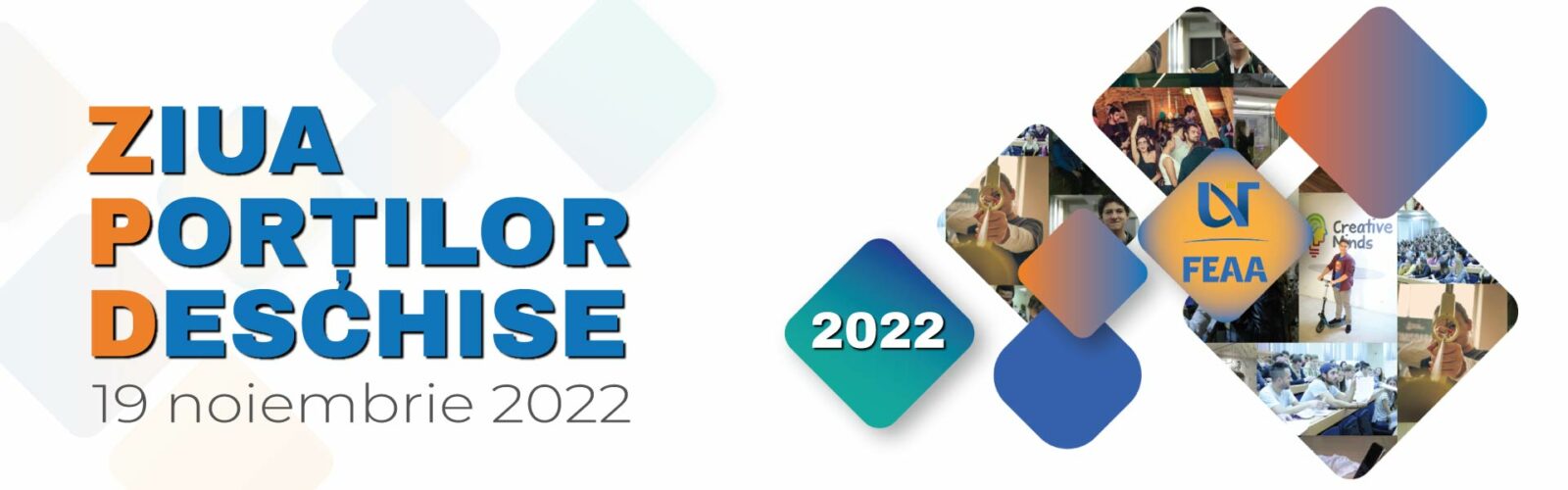 Ziua Porților Deschise FEAA - 19 noiembrie 2022 - UVT