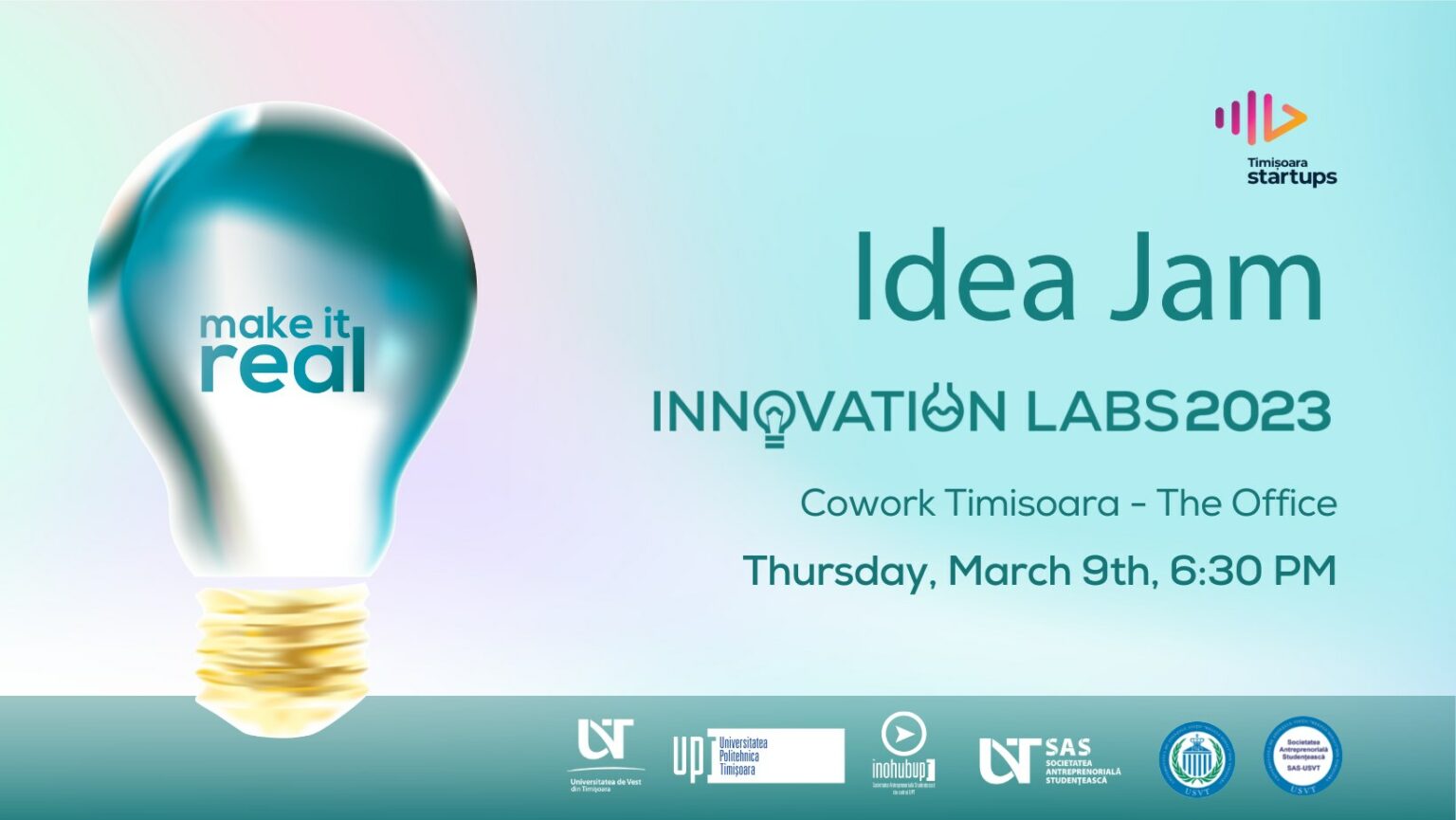 Innovation Labs - Idea Jam Timisoara - 2023 - UVT