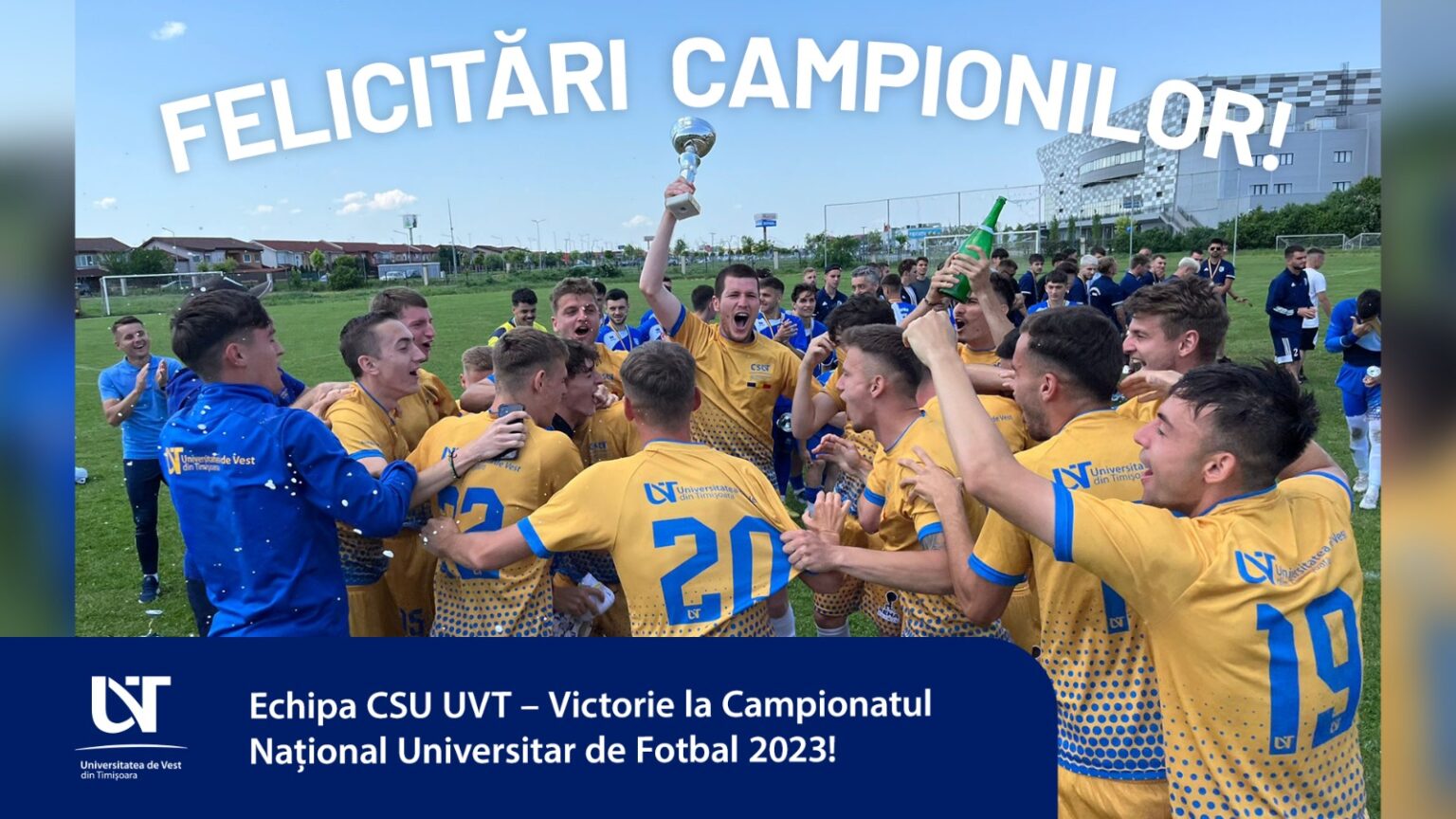 The CSU UVT team triumphs, for the third time, in the National ...