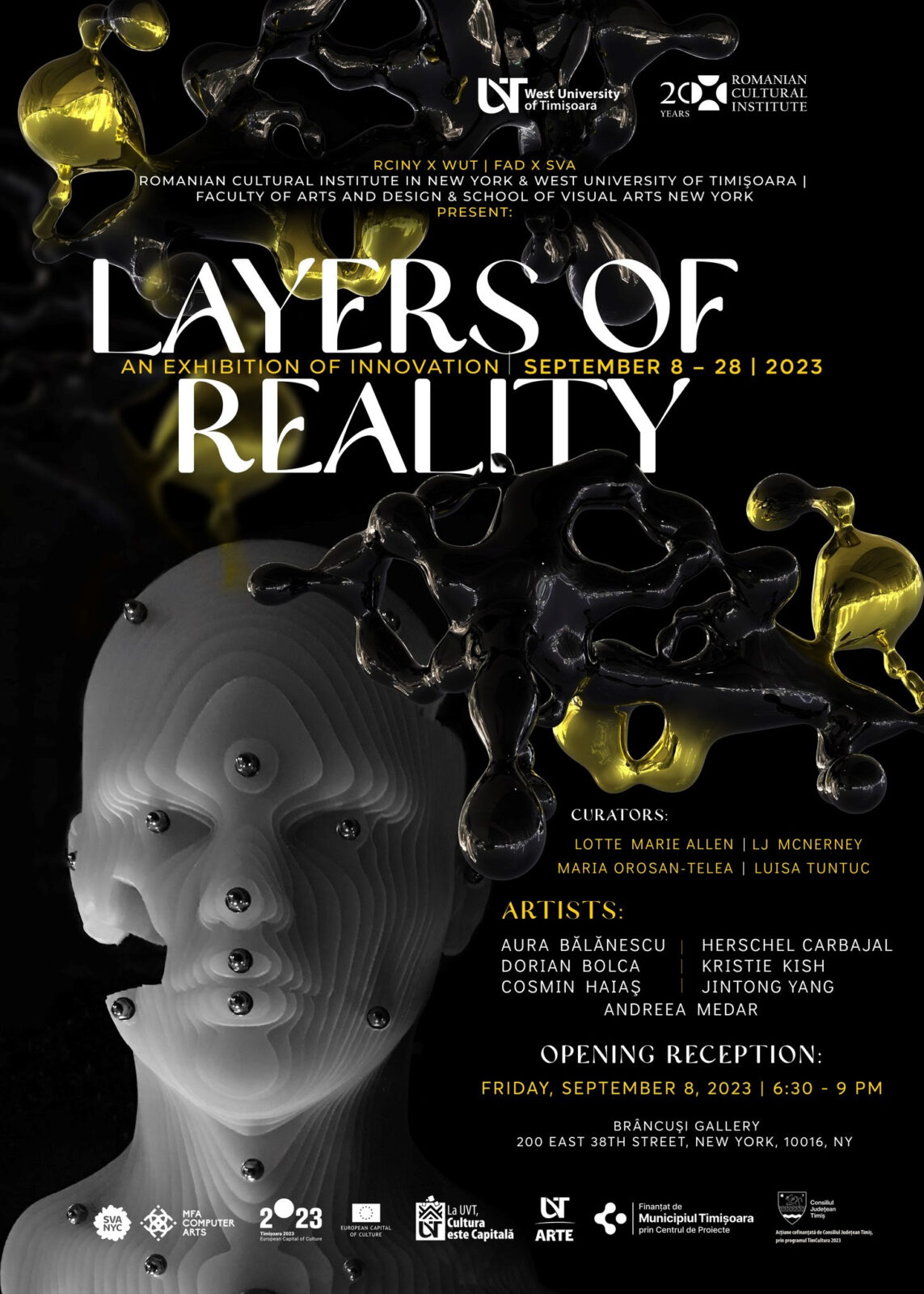 "LAYERS OF REALITY" exhibition, opened at ICR New York: artistic ...