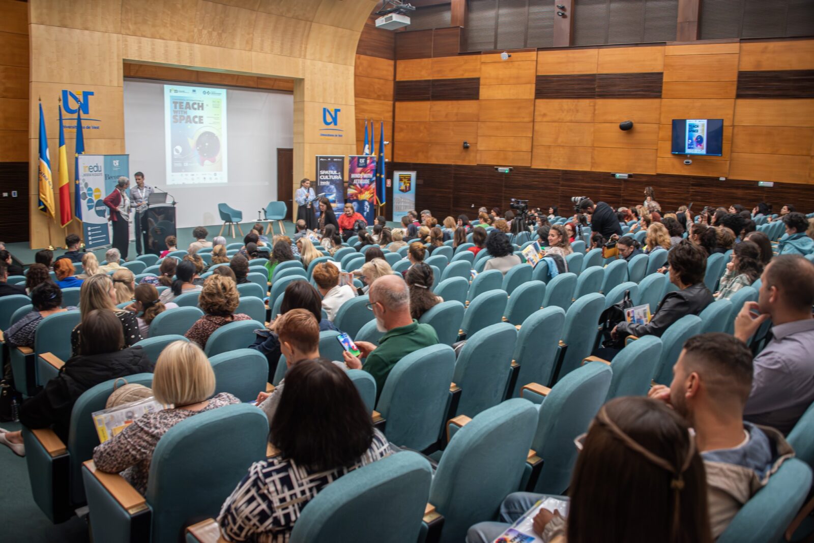 "Teach with Space" - conference with international participation - UVT