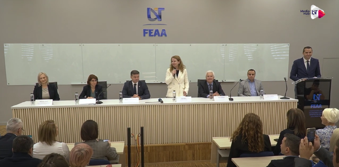 Inaugurarea Amfiteatrului „Dumitru Mareș” - FEAA UVT - UVT