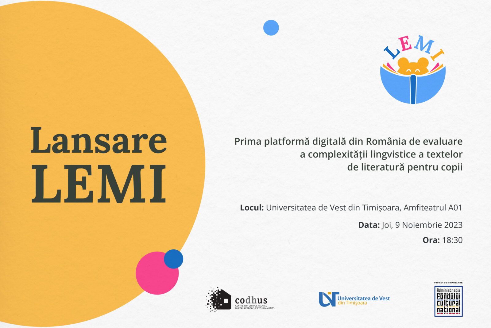 Launch of LEMI – the first digital platform in Romania for evaluating ...