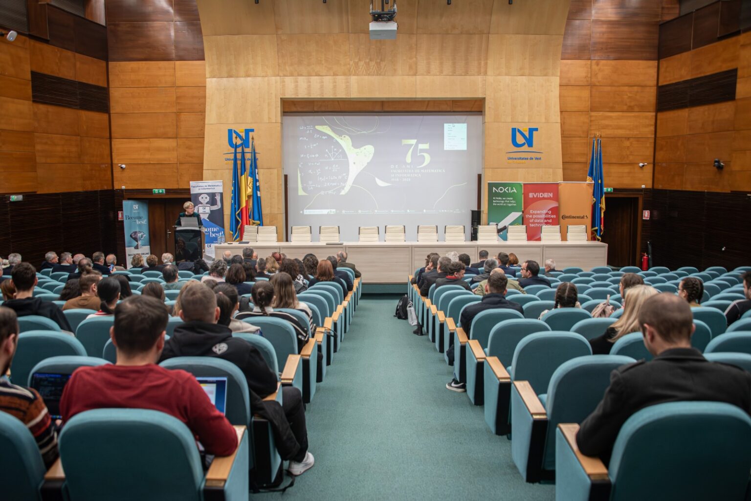 The Faculty of Mathematics and Informatics of UVT, in celebration: 75 ...