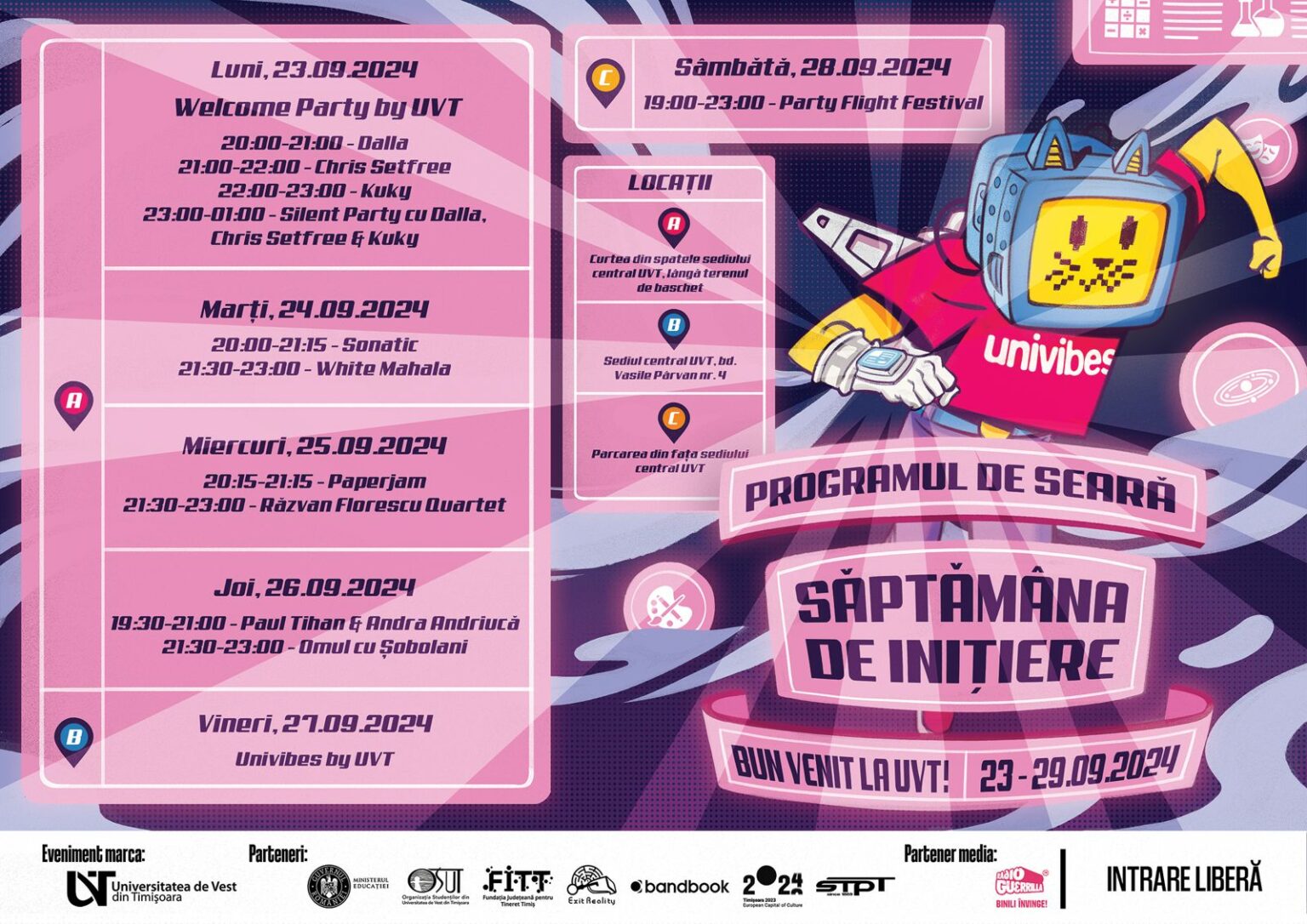 Initiation week "Welcome to UVT!" 2024: seven days of special events ...