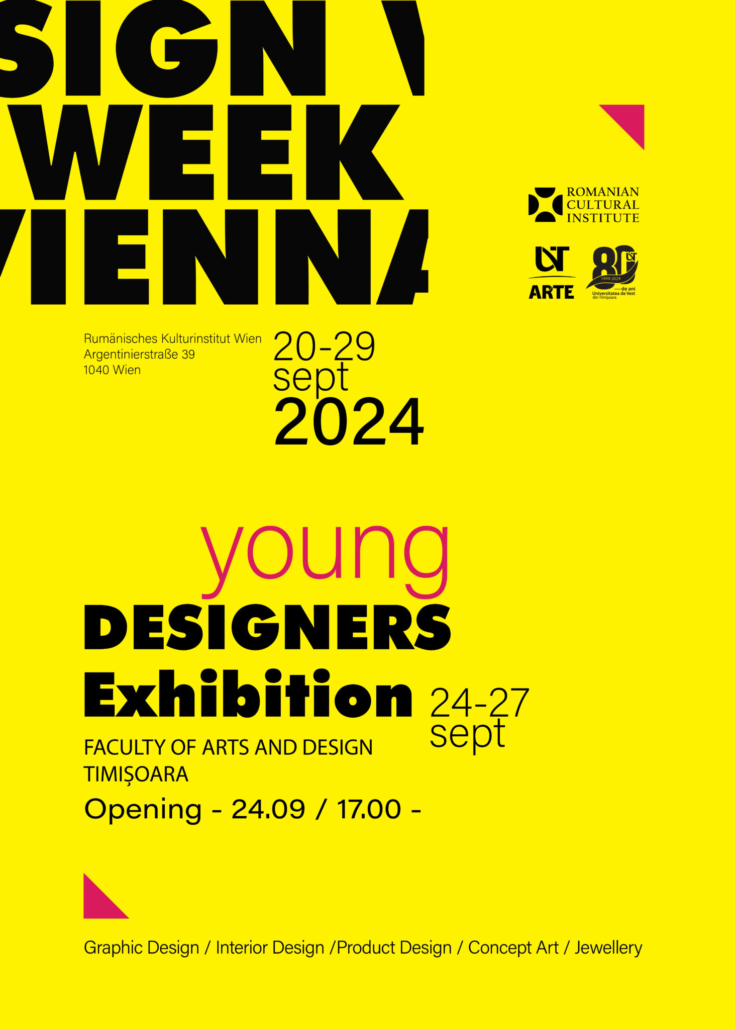 Romania at VIENNA DESIGN WEEK 2024, through the Faculty of Arts and ...
