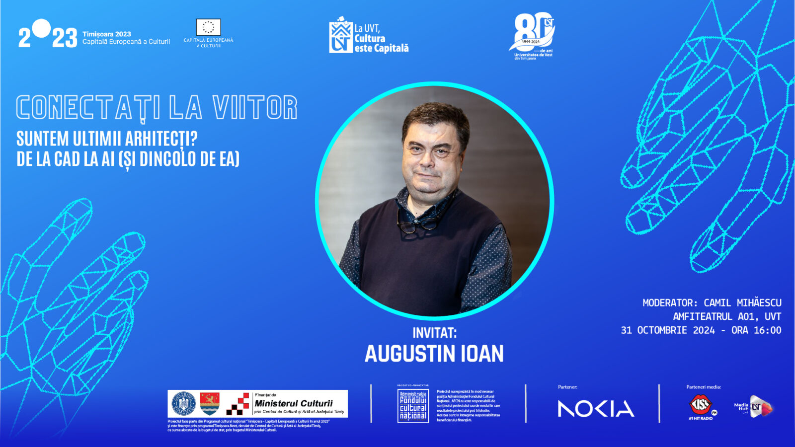 The architect Augustin Ioan discusses the future of architecture at the ...