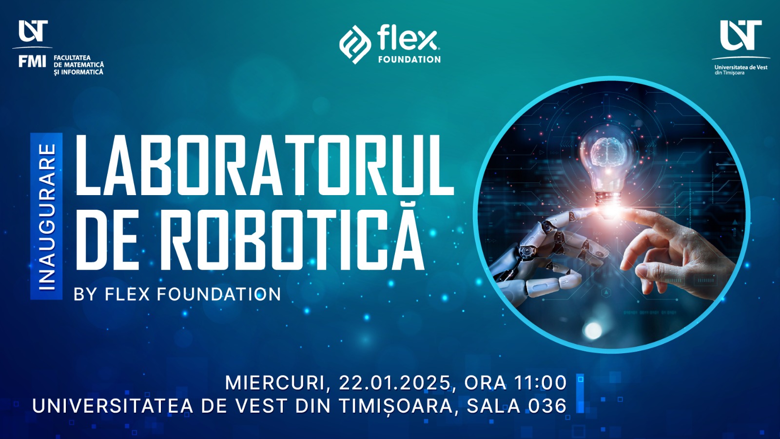 Noul Laborator de Robotică al Facultății de Matematică și Informatică ...
