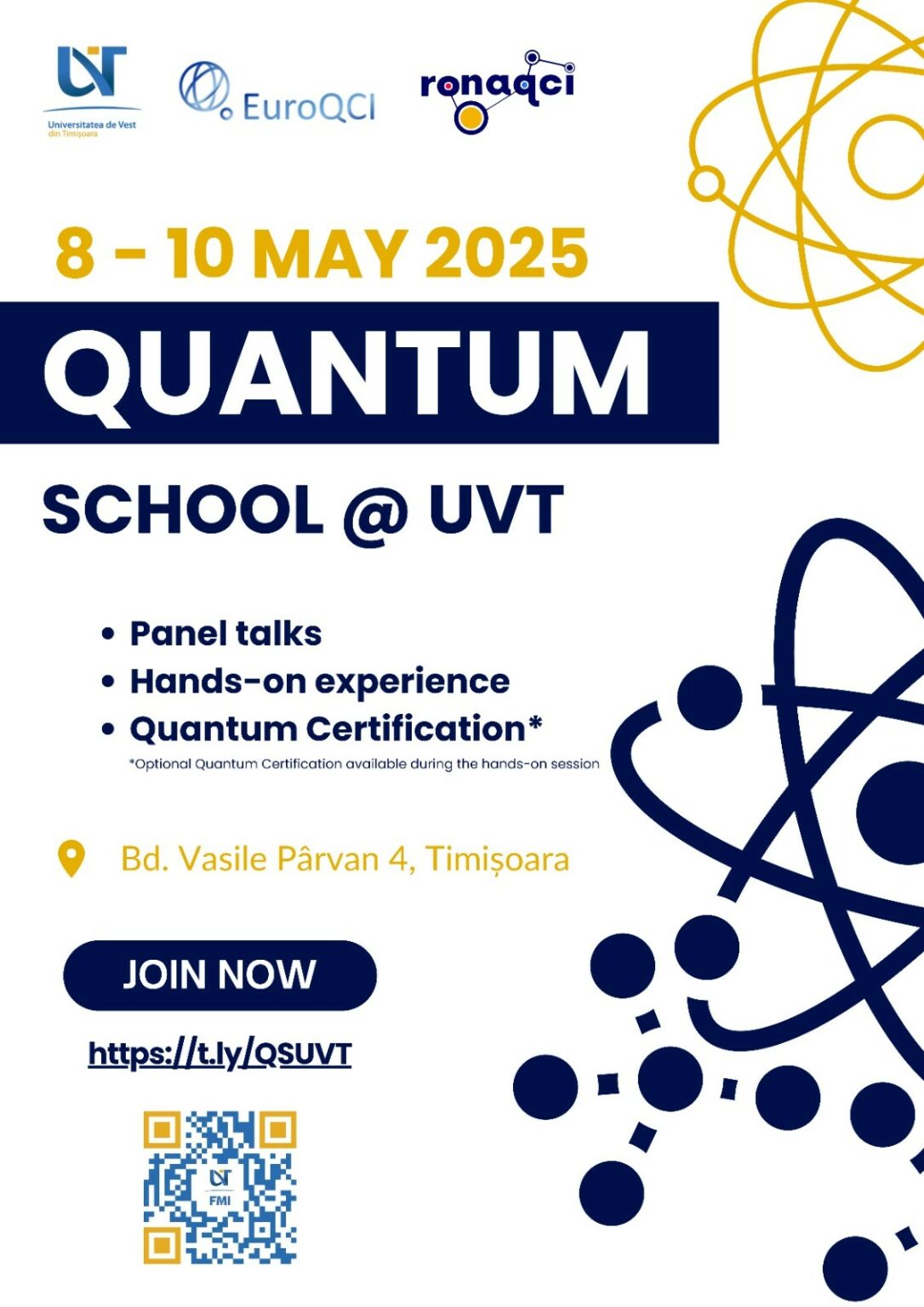Quantum School @ UVT 2025 - UVT