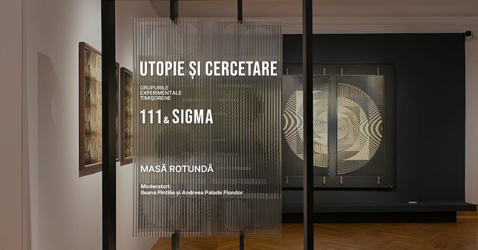Roundtable "Utopia and Research" - an event dedicated to the experimental groups "111" and ...