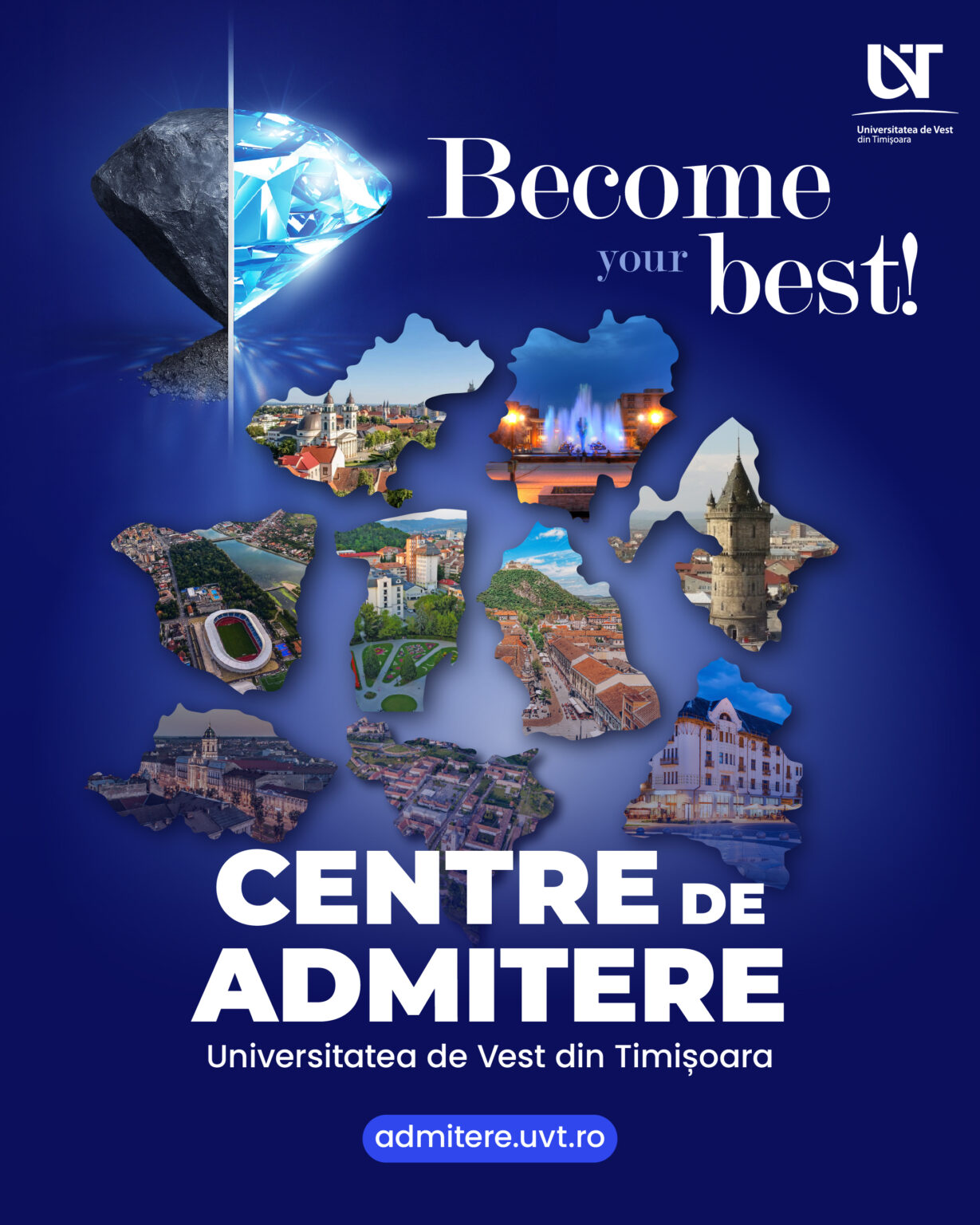 UVT closer to you! Enroll at the West University of Timisoara (UVT ...