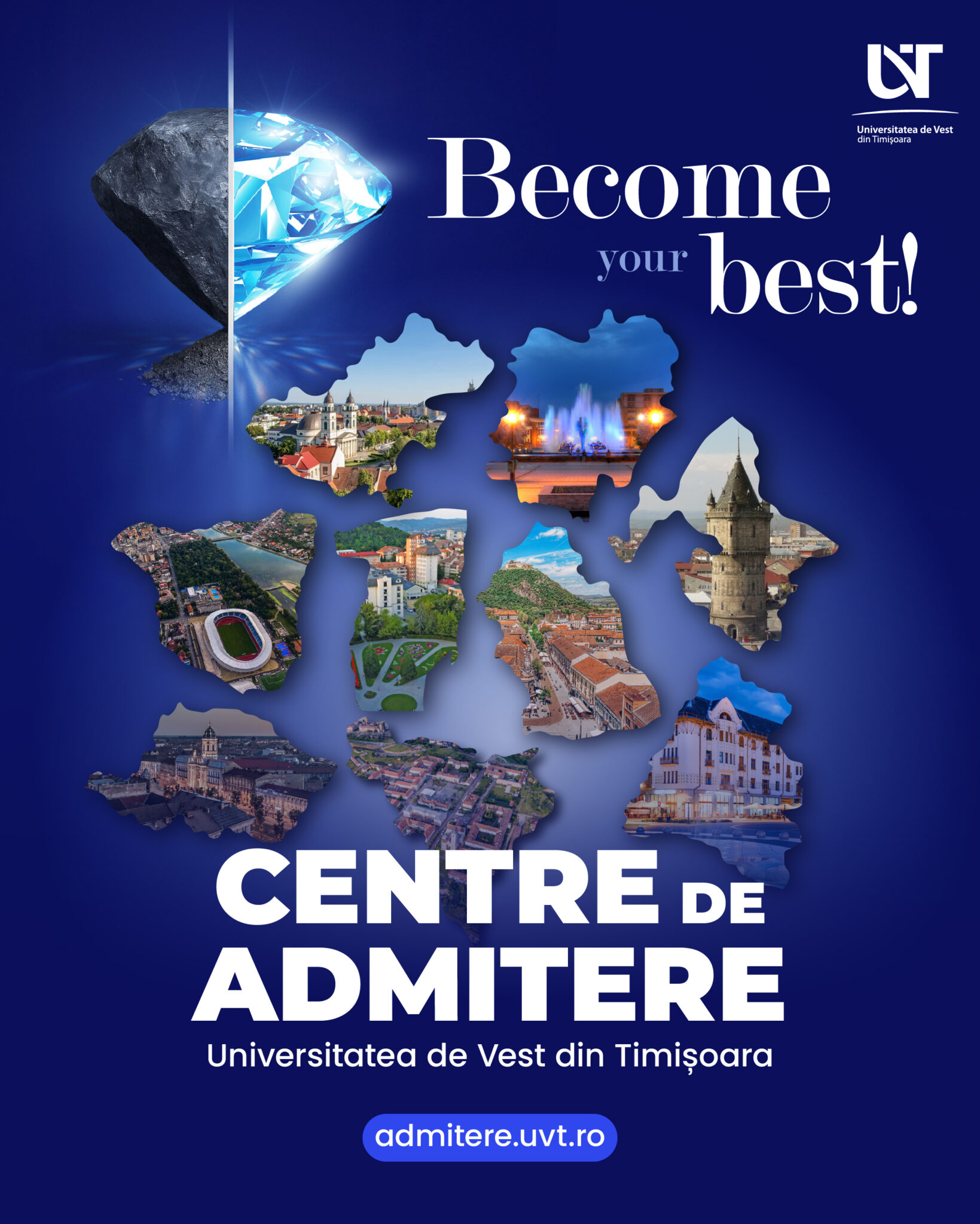 UVT closer to you! Enroll at the West University of Timisoara (UVT) simply and quickly, in ...