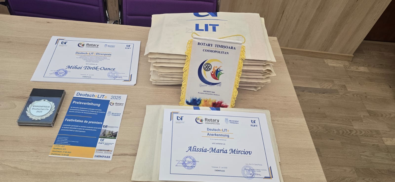 German Studies Students Award Ceremony - DeutscheLITe 2025 - XNUMXrd Edition - UVT