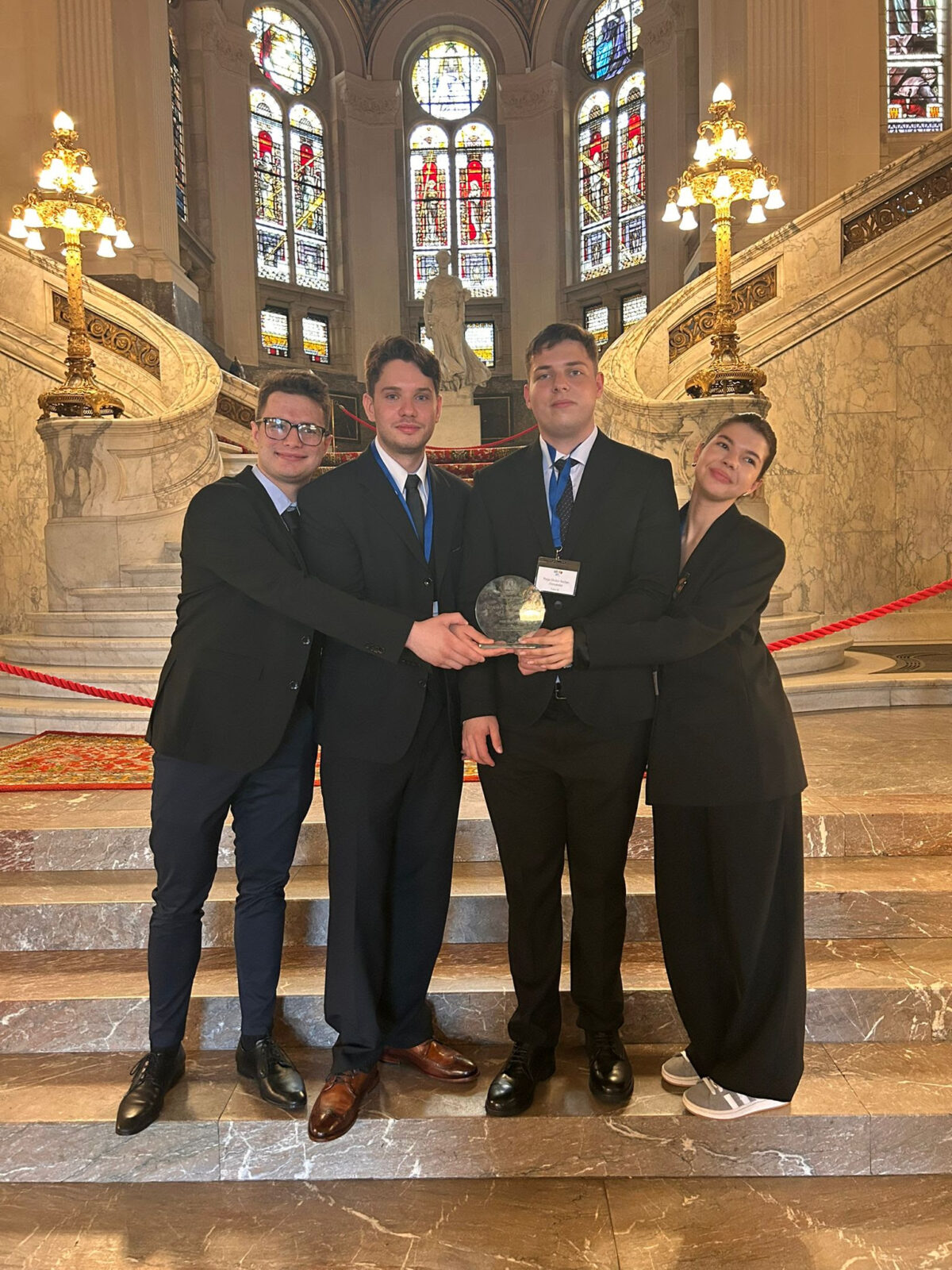 UVT Faculty of Law team, participating in the international round of the prestigious Telders ...