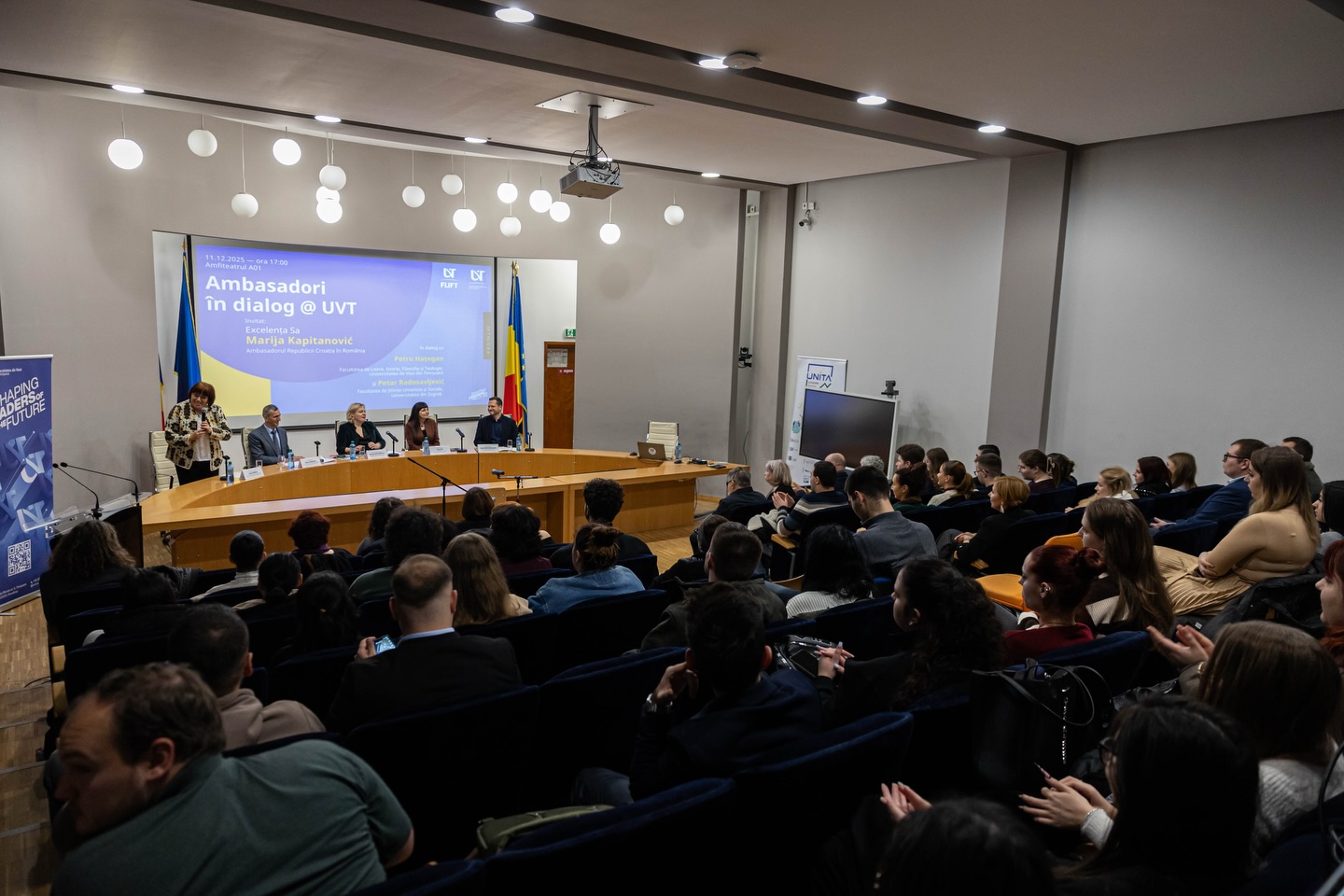 Un nou eveniment special din ciclul „Ambasadori în dialog @UVT”: Marija ...