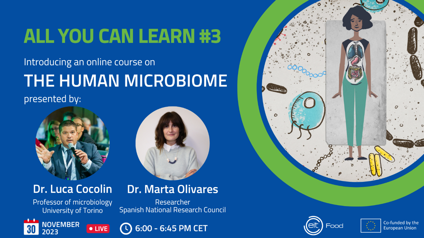 Webinar EIT Food: Microbiomul Uman - Cercetare