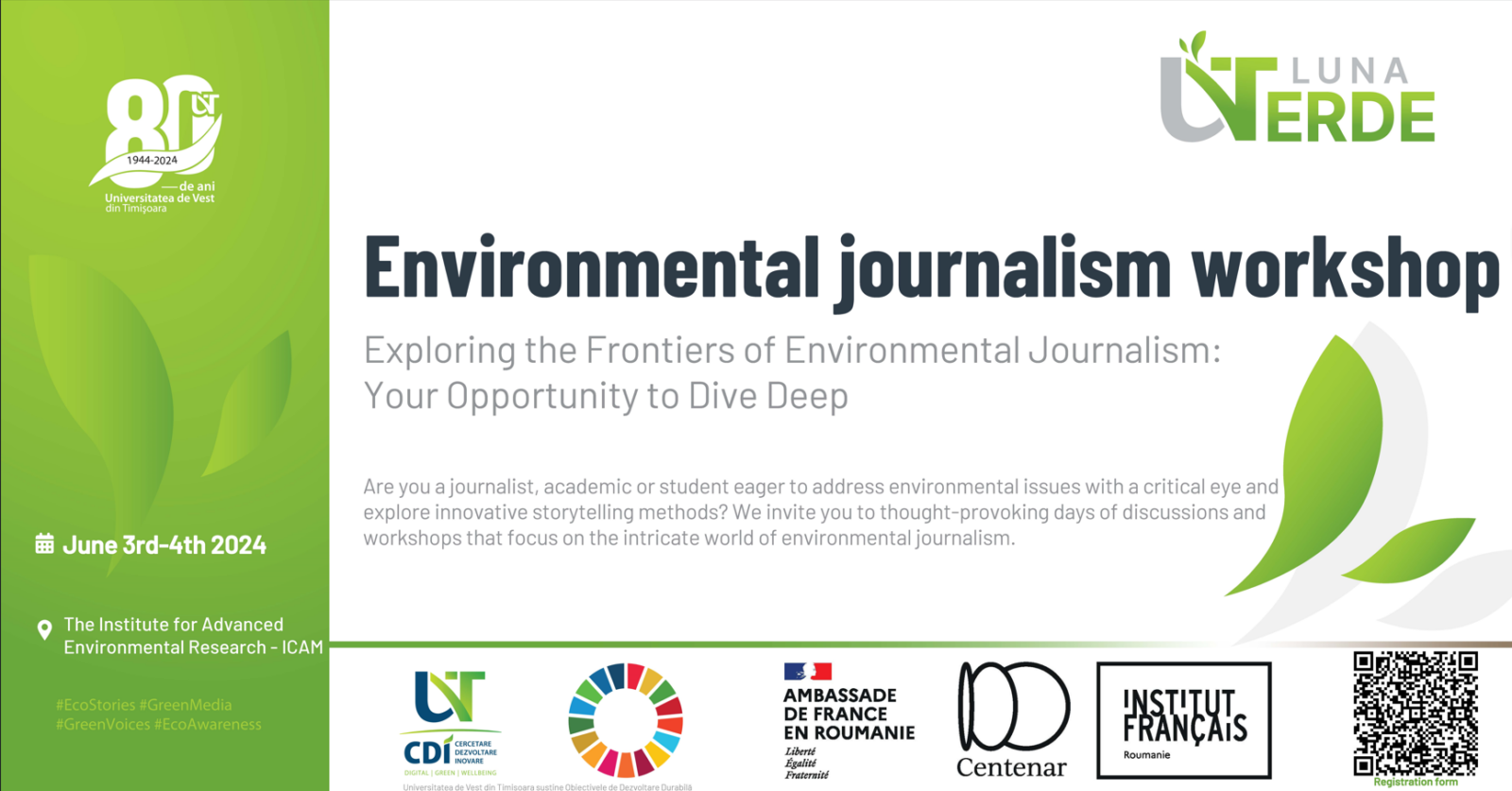 Environmental journalism workshop - Cercetare